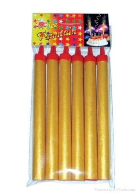 China Wedding fountain fireworks birthday/wedding cake fireworks for sale