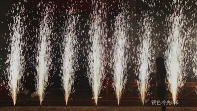 China Cold Flame Indoor Stage Fireworks Wedding Cake Decoration 4x5x12cm 28kg for sale