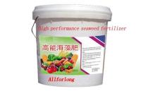 China Biological Liquid Organic Seaweed Fertilizer 300g/L Organic Matter 70-90g/L Alginic Acid for sale
