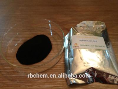 China Organic Seaweed Extract Fertilizer with NPK 18% Alginate Acid Plant Growth Regulator for sale