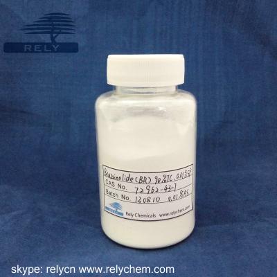 China Brassinolide 98% TC 90% TC 0.1% SP Plant Growth Regulator CAS 72962-43-7 for sale