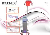 China 650nm Low Level Laser Hair Regrowth Machine 128 Diode with Ozone High Frequency Comb for sale