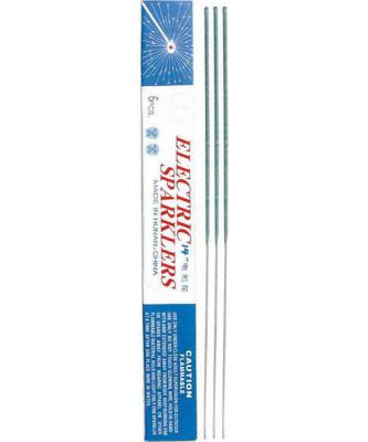 China Silver 7 Inch Electric Sparkler Fireworks Morning Glories 20 Pack 1.4G Consumer for sale