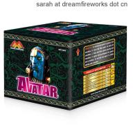 China Chinese Fireworks Cake Avatar 49 Shots 1.2 Inch 225x36x30mm Multicolor Effects for sale
