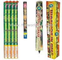 China Shengxiang 140 Shot Crackling Roman Candle Fireworks CE Certified for Wedding Party Celebration for sale