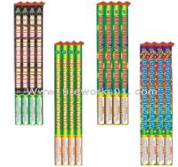 China Shengxiang 140 Shot Crackling Roman Candle Fireworks CE Certified for Wedding Party Celebration for sale