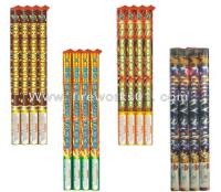 China Shengxiang 140 Shot Crackling Roman Candle Fireworks CE Certified for Wedding Party Celebration for sale