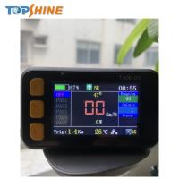 China Colorful LCD Display Motorcycles	GPS Car Tracking With Monitor Battery Level for sale