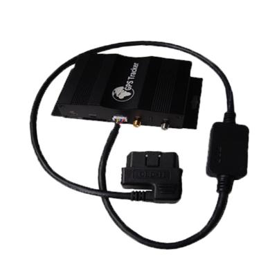 China Diagnosis Vehicle Data 4G GPS Tracker With Can Bus OBDii Connector for sale