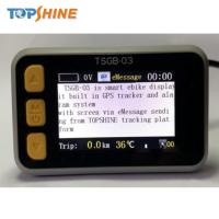China Mini Waterproof Colorful Ebike GPS Tracking Device Lcd Display With Temperature Detection for sale