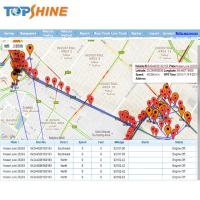 China Fleet Management Google telematics GPS Tracking Platform 2 CPU With Open Source Code APP for sale
