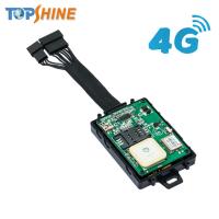 China 650mAh Anti Jamming Waterproof vehicle 4g GPS Car Tracker With Over Speed Alert for sale