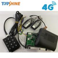 China Driver Identify Universal 4G GPS Tracker System With Keypad PIN Code for sale