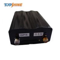 China Fleet Management Real Time GPS Vehicle Tracker With Ultrasonic Fuel Sensor for sale