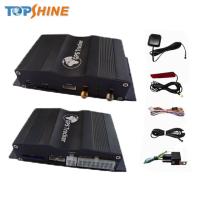 China Industrial MAX 5 Sim Card Tracker Gps With 4 Fuel Sensor 4 Camera for sale