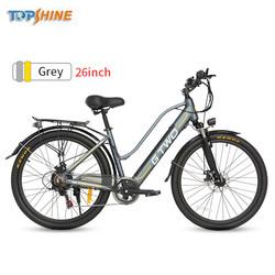 China 500W 48V Ladies Electric City Bike With Removable Lithium Battery GPS stereo speaker for sale
