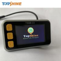 China 24v Mini Waterproof Electric Bike Speedometer Ebike Lcd Display With Alarm System for sale