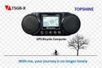 China Portable Wireless Bike Computer Rechargeable Electric Bicycle Speedometer with MP3 for sale
