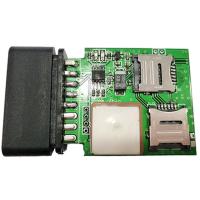China 24VDC Remote Diagnostic OBD GPS Vehicle Tracker With Single / Double SIM Card for sale