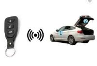 China DC12V GSM Control Smart Car Alarm System With Central Locking CA02A for sale