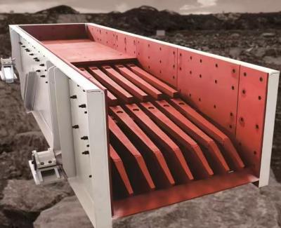 China ZSW/ZDW Series Modular Mining Vibrating Feeder Shaft Type Motor For Ultra Heavy Duty for sale