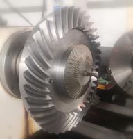 China Spiral Bevel Gear & Gear Shaft Diameter 100mm~1100mm Accuracy Grade 5 Gleason System for sale