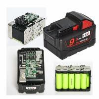 China 18V Lithium-ion Battery Pack with Multi-protection Circuits for High-rate Discharge in Power Tools for sale