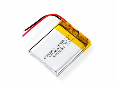 China Lithium-ion Polymer Battery Pack with 500mAh 1000mAh 1200mAh Capacity and 3.7V Nominal Voltage for Wearable Devices for sale