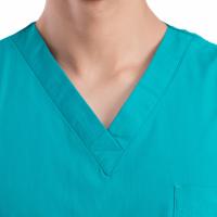 China Wholesale Medical Scrubs Sets Short Sleeve Nursing Uniforms 100% Cotton Hospital Private Label for sale