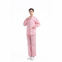 China Wholesale Customized Medical Scrubs Set 100% Cotton Hospital Uniforms Nursing Scrub Suit for sale
