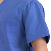 China Wholesale Medical Scrubs Sets Short Sleeve Nursing Uniforms 100% Cotton Hospital Uniforms for sale