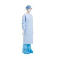 China FDA Disposable Surgical Gown 130x150cm XXL AAMI Level 3 Blood Resistant SMS Nonwoven for sale