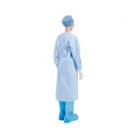 China FDA Disposable Surgical Gown 130x150cm XXL AAMI Level 3 Blood Resistant SMS Nonwoven for sale