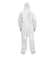 China Safety Non Sterile Disposable Protective Coverall 65gsm for sale
