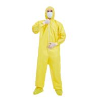 China TUV Certified Non Woven Protective Coverall 50gsm Disposable Safety Suit OEM for sale