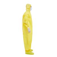 China TUV Certified Non Woven Protective Coverall 50gsm Disposable Safety Suit OEM for sale