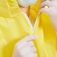China TUV Certified Non Woven Protective Coverall 50gsm Disposable Safety Suit OEM for sale