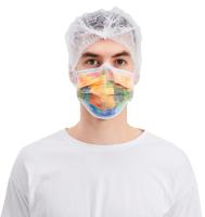 China 4 Ply Disposable Face Mask for Adults EN 14683 PFE 95% TUV Certified 17.5x9.5cm for sale