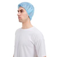 China Disposable Non Woven Bouffant Cap 36x36.5cm PP Material Class II Medical GB15979 for sale