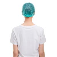 China Food processing Non Woven Bouffant Cap OZONE Disinfecting for sale