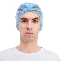 China Round Disposable Medical Caps , Disposable Non Woven Cap For Laboratory for sale