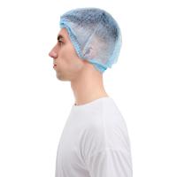 China Round Disposable Medical Caps , Disposable Non Woven Cap For Laboratory for sale