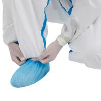China FDA Medical Coverall Cross Gard 4000 65gsm Breathable Disposable Protective Suit with Sealed Seams for sale