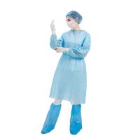 China Anti Pollution Disposable Isolation Gown 2 Years Shelf Life for sale