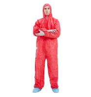 China Type 4/5/6 Disposable Protective Coverall With Shoe Cover for sale