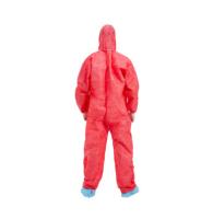 China Type 4/5/6 Disposable Protective Coverall With Shoe Cover for sale