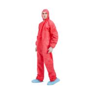 China Type 4/5/6 Disposable Protective Coverall With Shoe Cover for sale