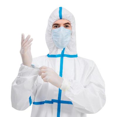 China hospital Disposable Protective Coverall High Breathability for sale