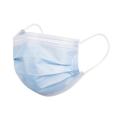 China Disposable 3-Ply Surgical Face Mask ASTM F2100 Level 2 BFE PFE 98% 17.5x9.5cm for sale