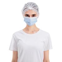 China Disposable 3-Ply Surgical Face Mask ASTM F2100 Level 2 BFE PFE 98% 17.5x9.5cm for sale